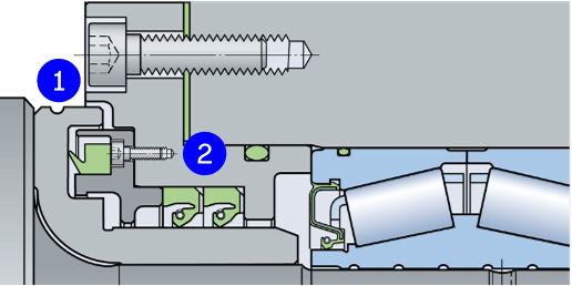 Contaminación del acero por fuga de lubricante